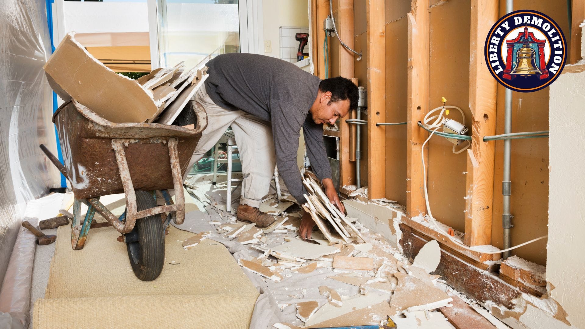 How to Demo Drywall: Step-By-Step Guide - Liberty Demolition